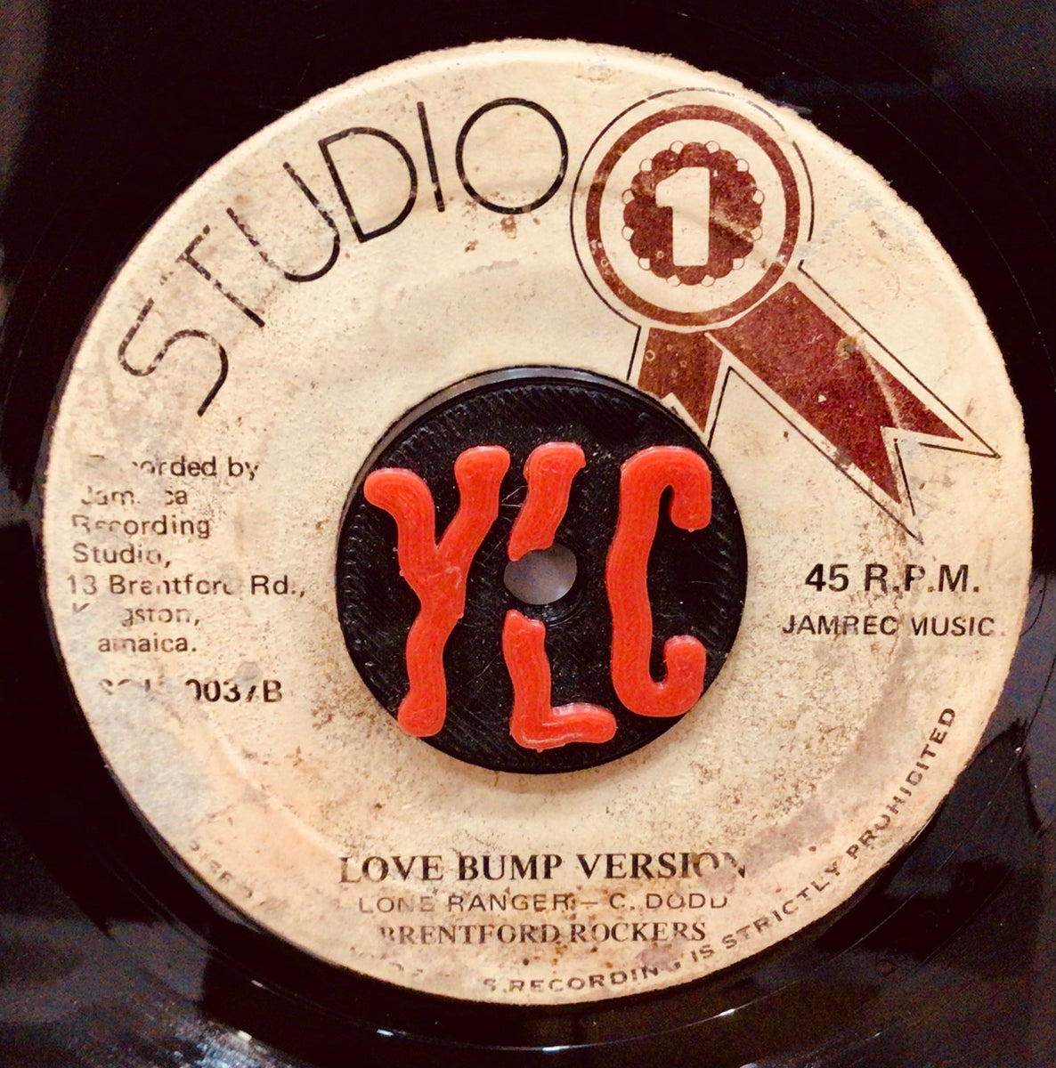 Lone Ranger - Love Bump / Love Bump Version – YLC-RECORDS