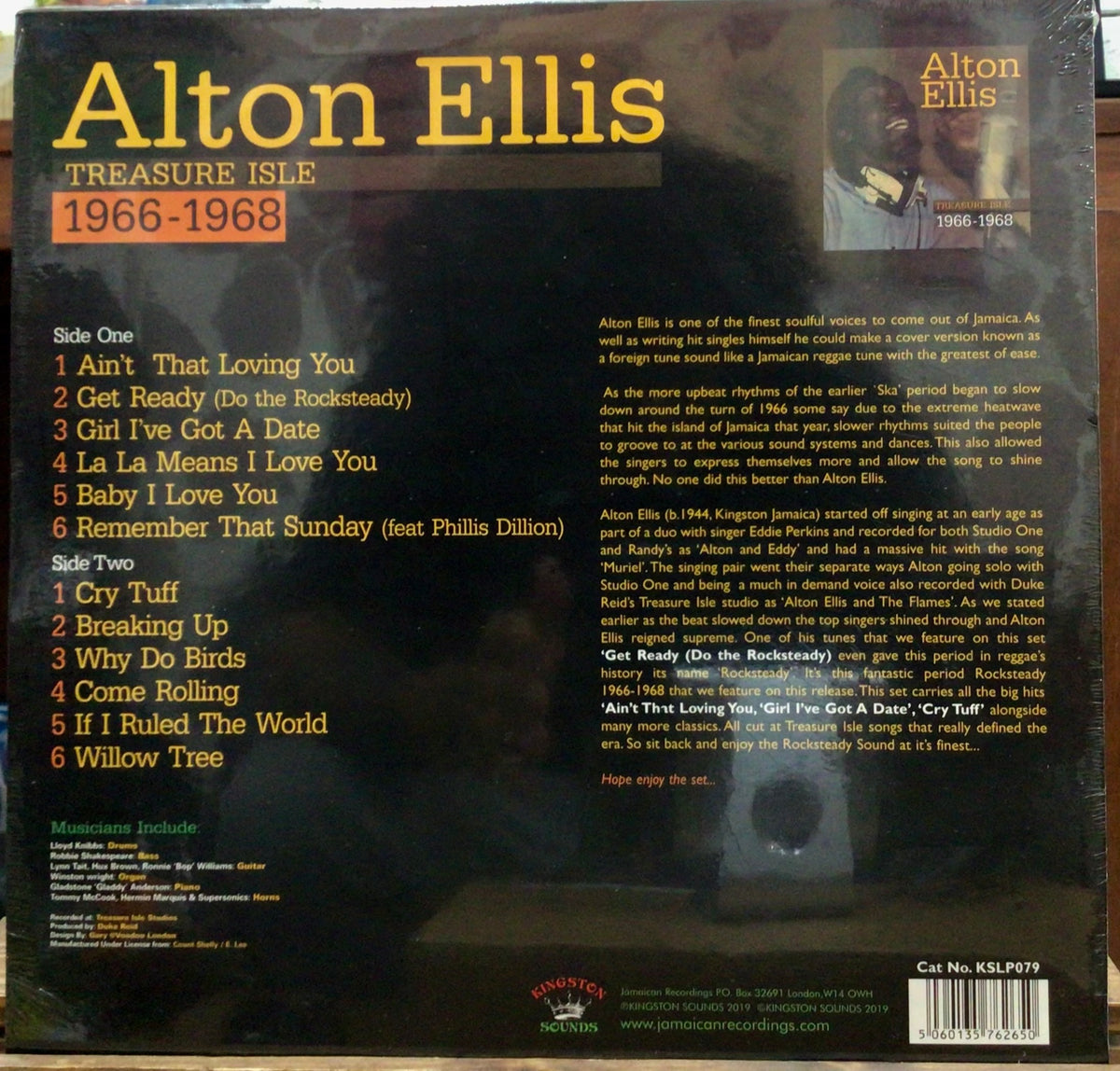 Alton Ellis – Treasure Isle 1966-1968 – YLC-RECORDS