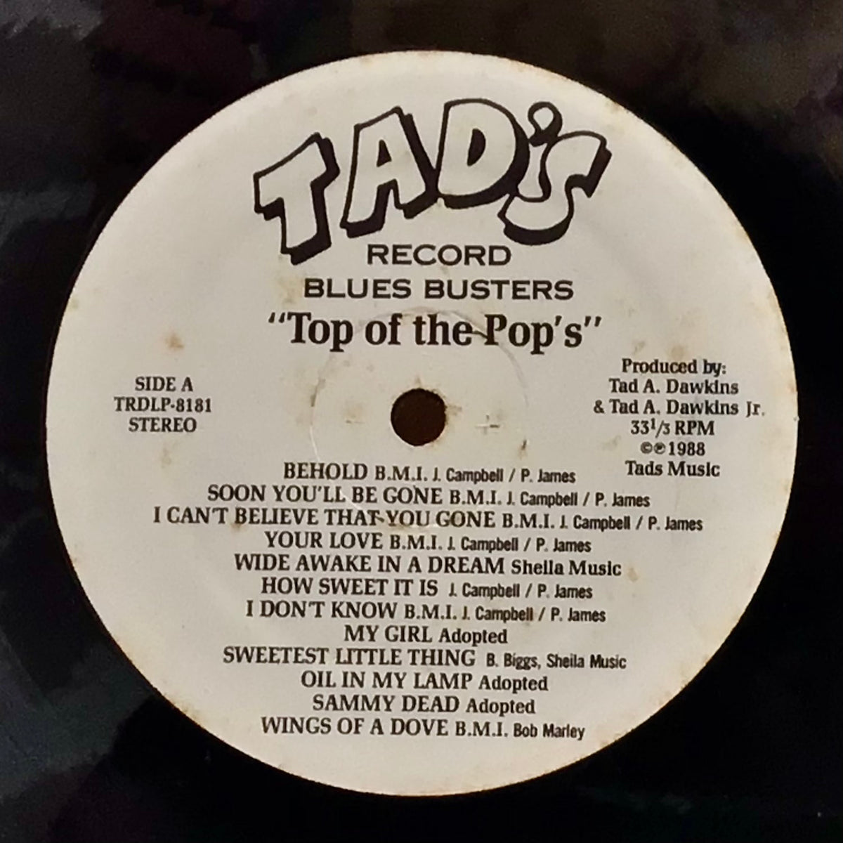 The Blues Busters – Top Of The Pops – YLC-RECORDS