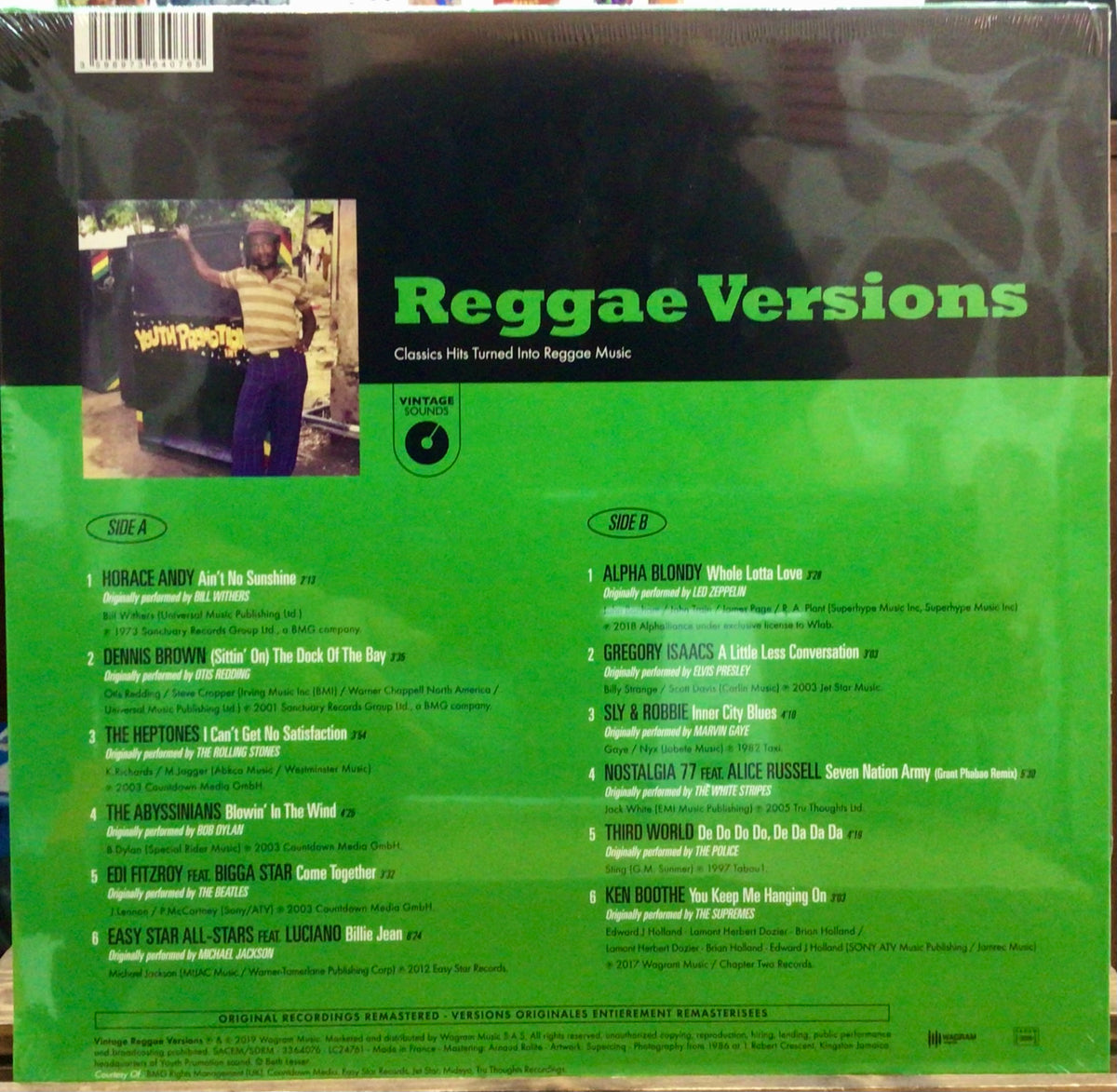 Various – Reggae Versions (Classic Hits Turned Into Reggae Music – YLC ...