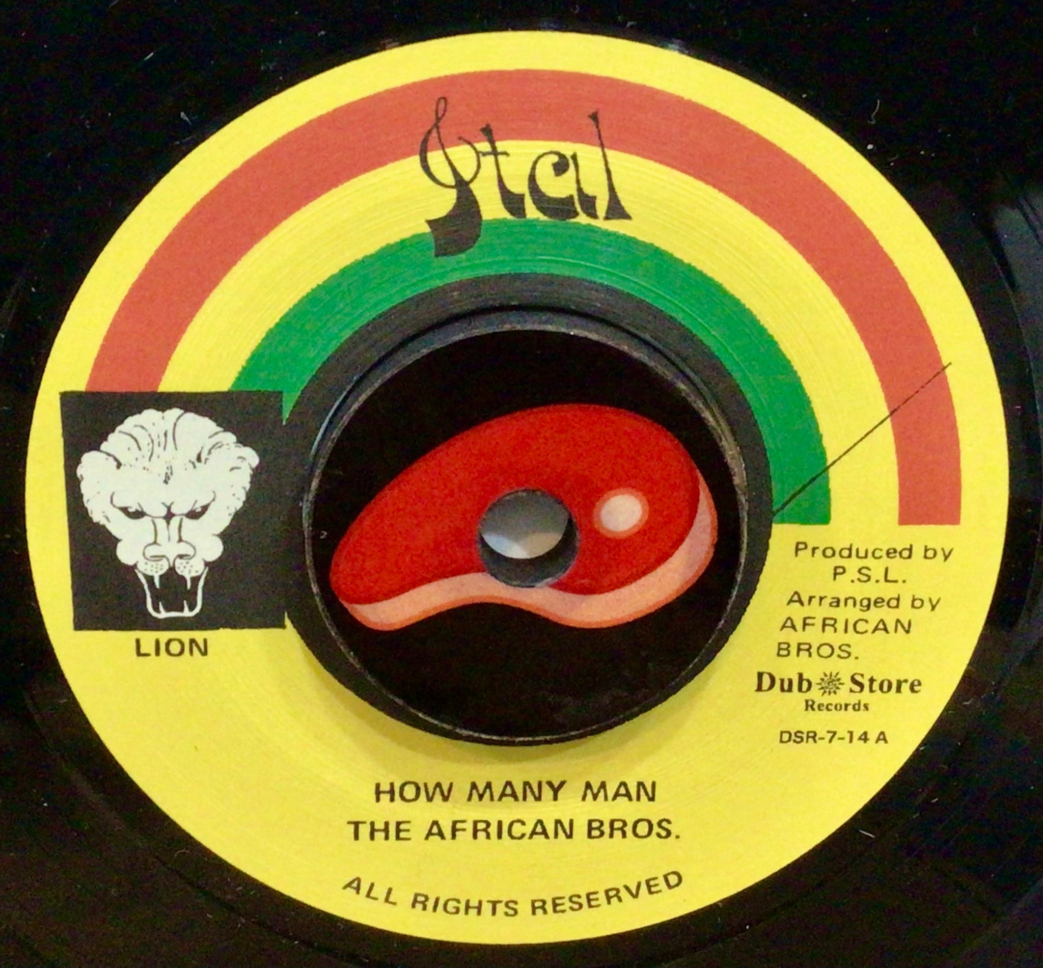 The African Bros - How Many Man – YLC-RECORDS
