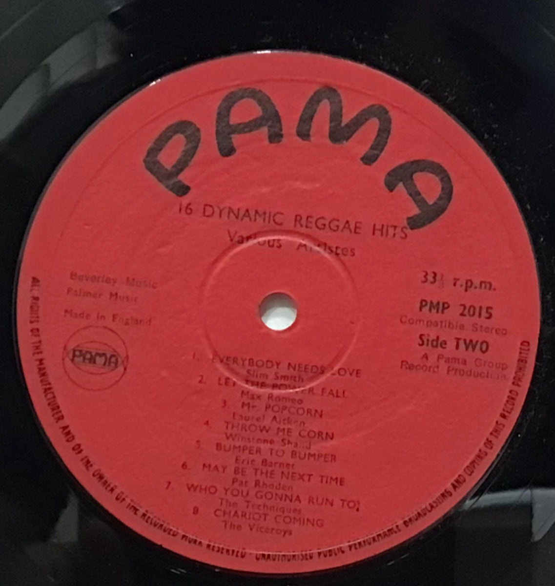 Various – 16 Dynamic Reggae Hits – YLC-RECORDS