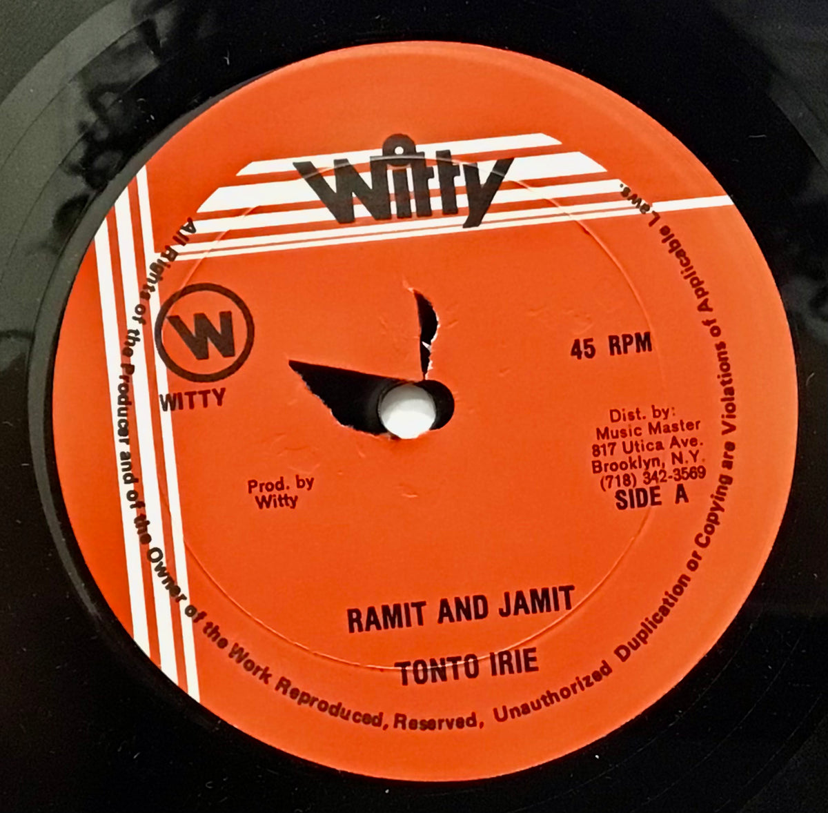 Tonto Irie – Ramit And Jamit – YLC-RECORDS
