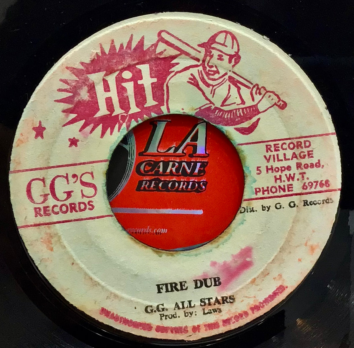 Tony Tuff – Fire Burn – YLC-RECORDS