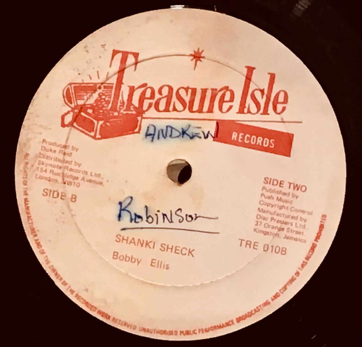 The Ethiopians / Bobby Ellis – The Whip / Cool It Amigo / Shanki Sheck ...