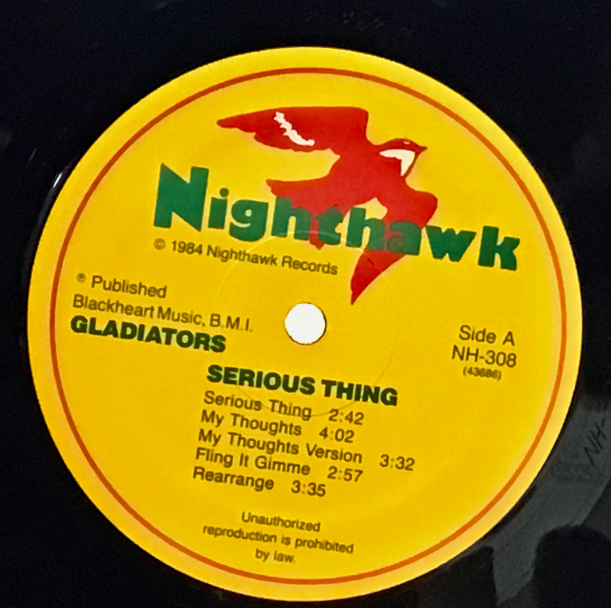 Gladiators Featuring Albert Griffiths – Serious Thing – YLC-RECORDS