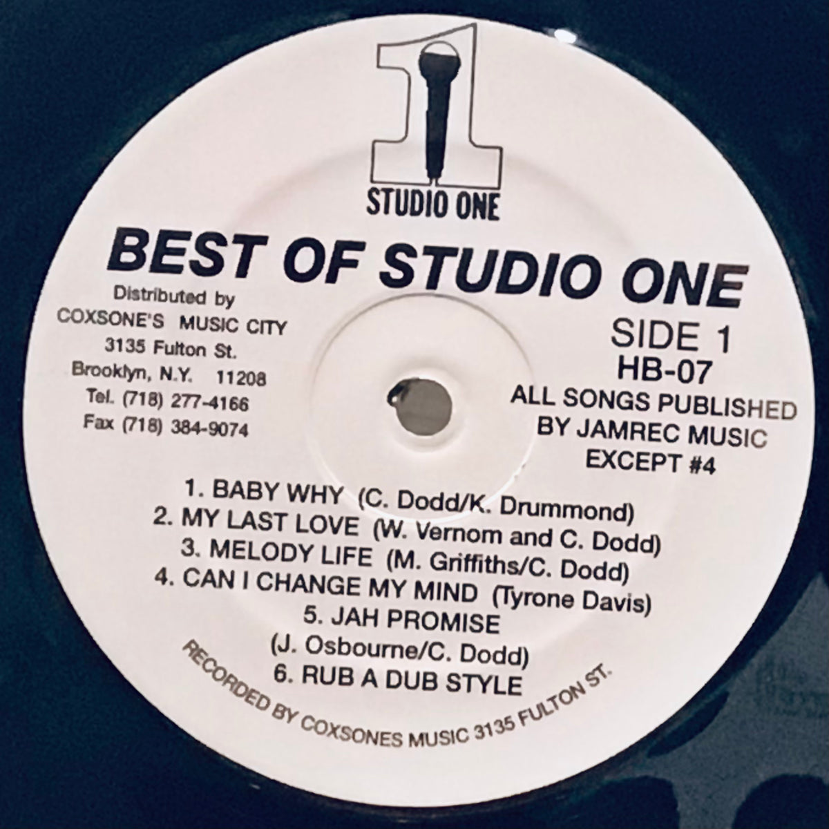 Various – Best Of Studio One – YLC-RECORDS