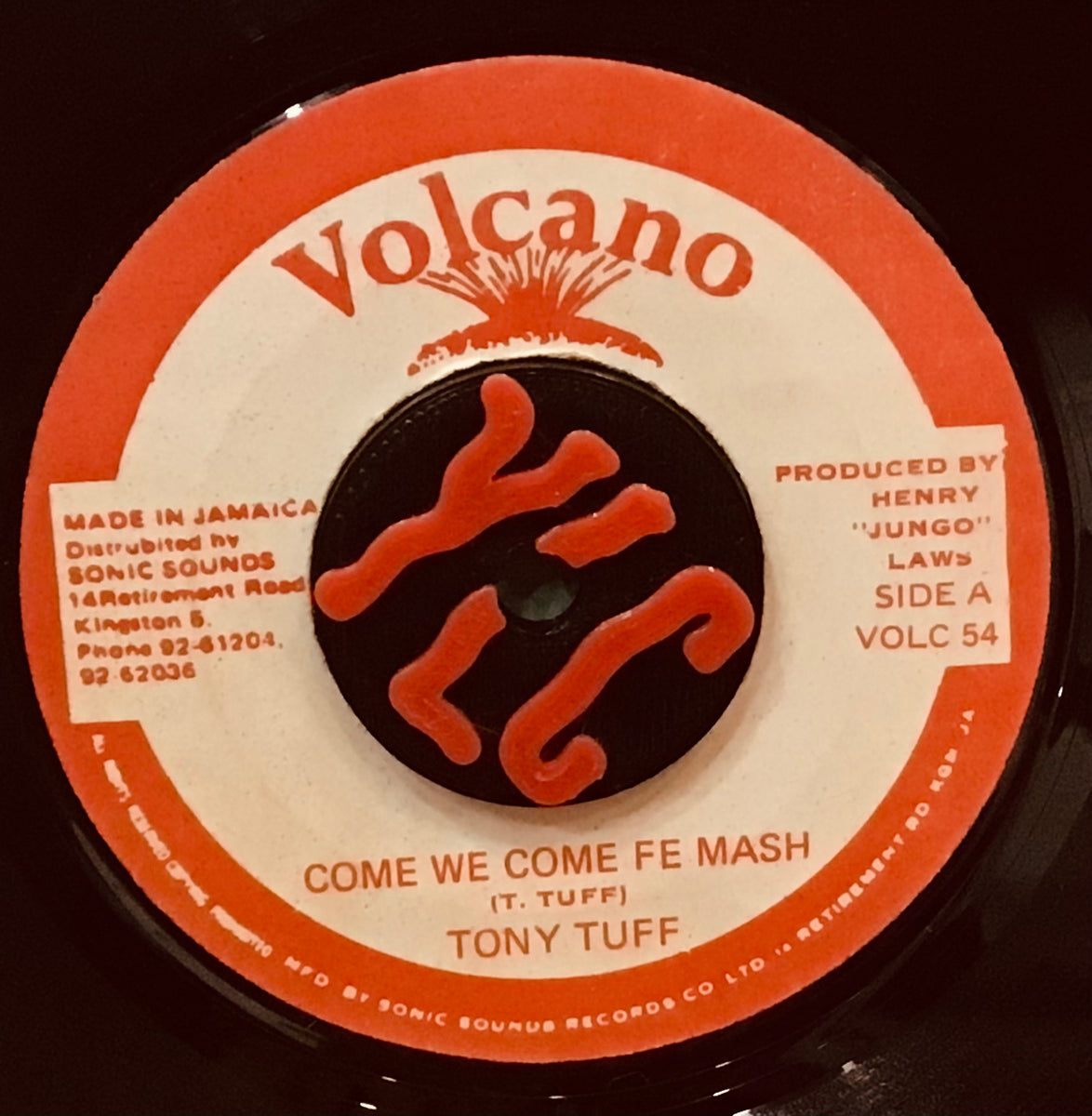 Tony Tuff – Come We Come Fe Mash – YLC-RECORDS