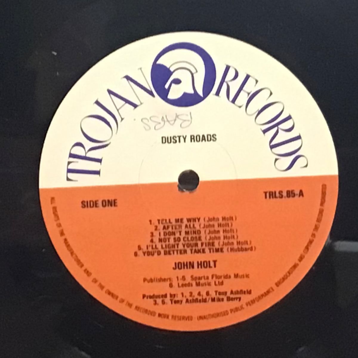 John Holt – Dusty Roads – YLC-RECORDS