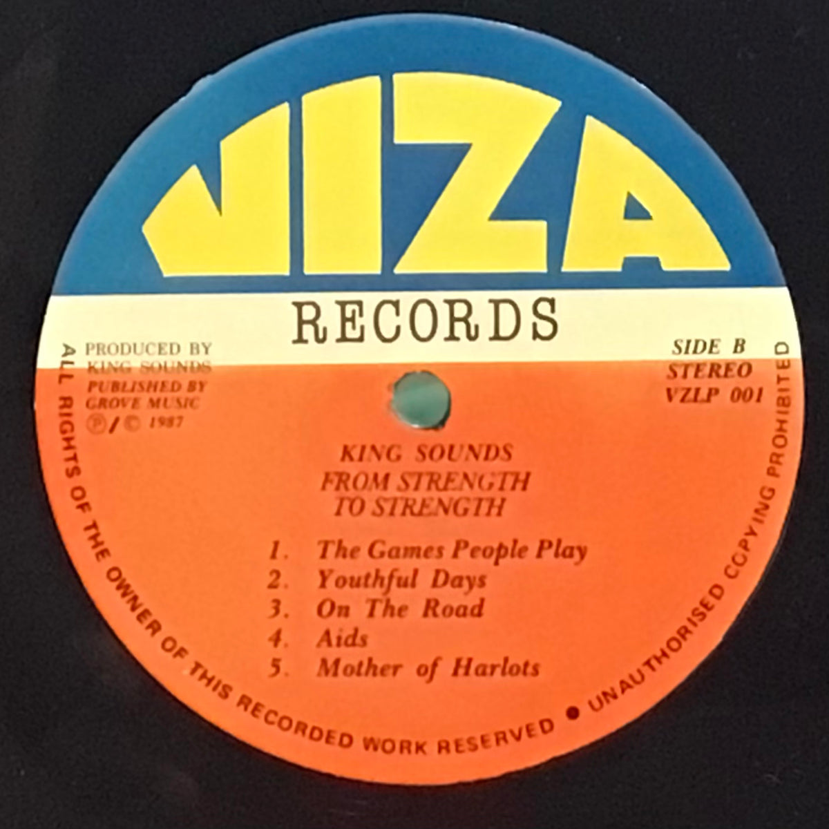 King Sounds – From Strength To Strength – YLC-RECORDS