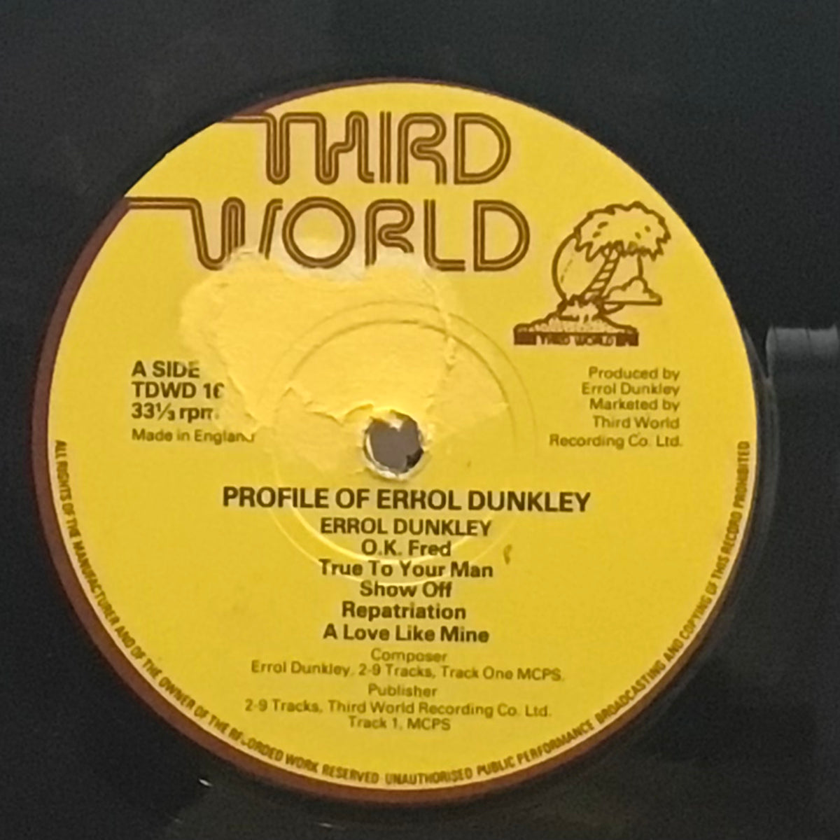 Errol Dunkley – Profile Of Errol Dunkley – YLC-RECORDS